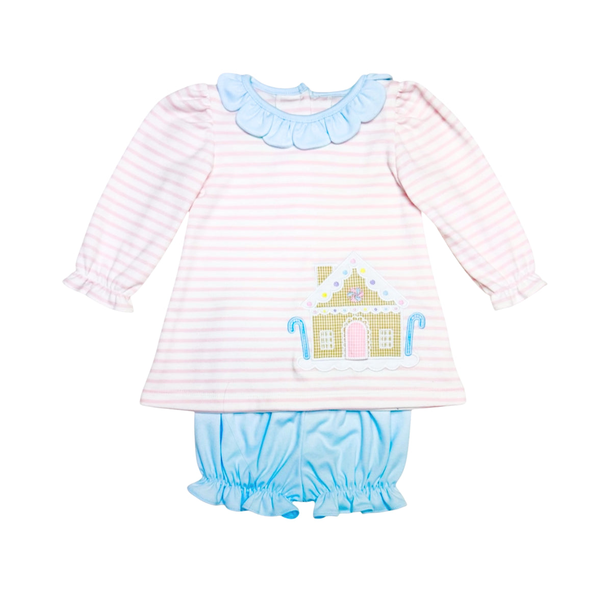 Gingerbread Reagan Bloomer Set – zuccinikids