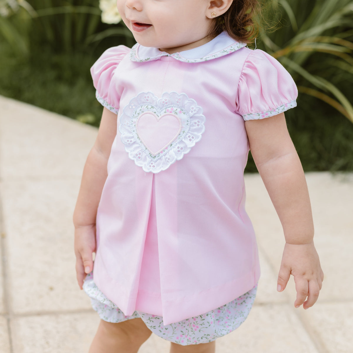 Heart Elizabeth Bloomer Set – zuccinikids